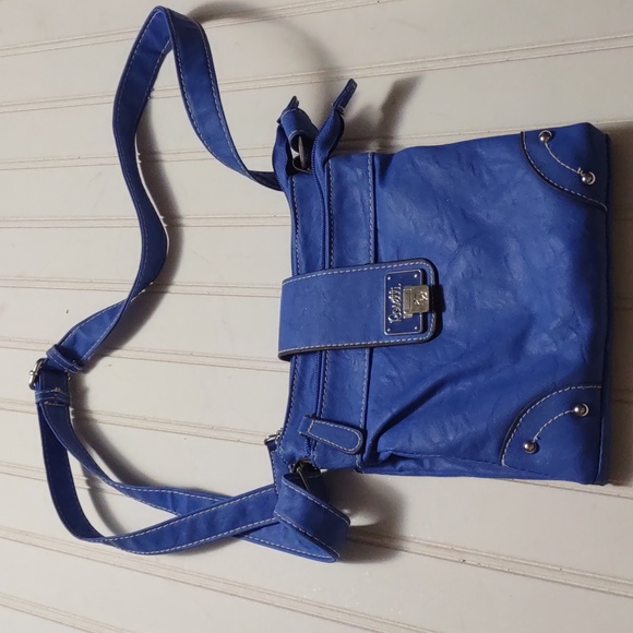 Rosetti | Bags | Rosetti Double Time Blue Mini Crossbody Bag | Poshmark